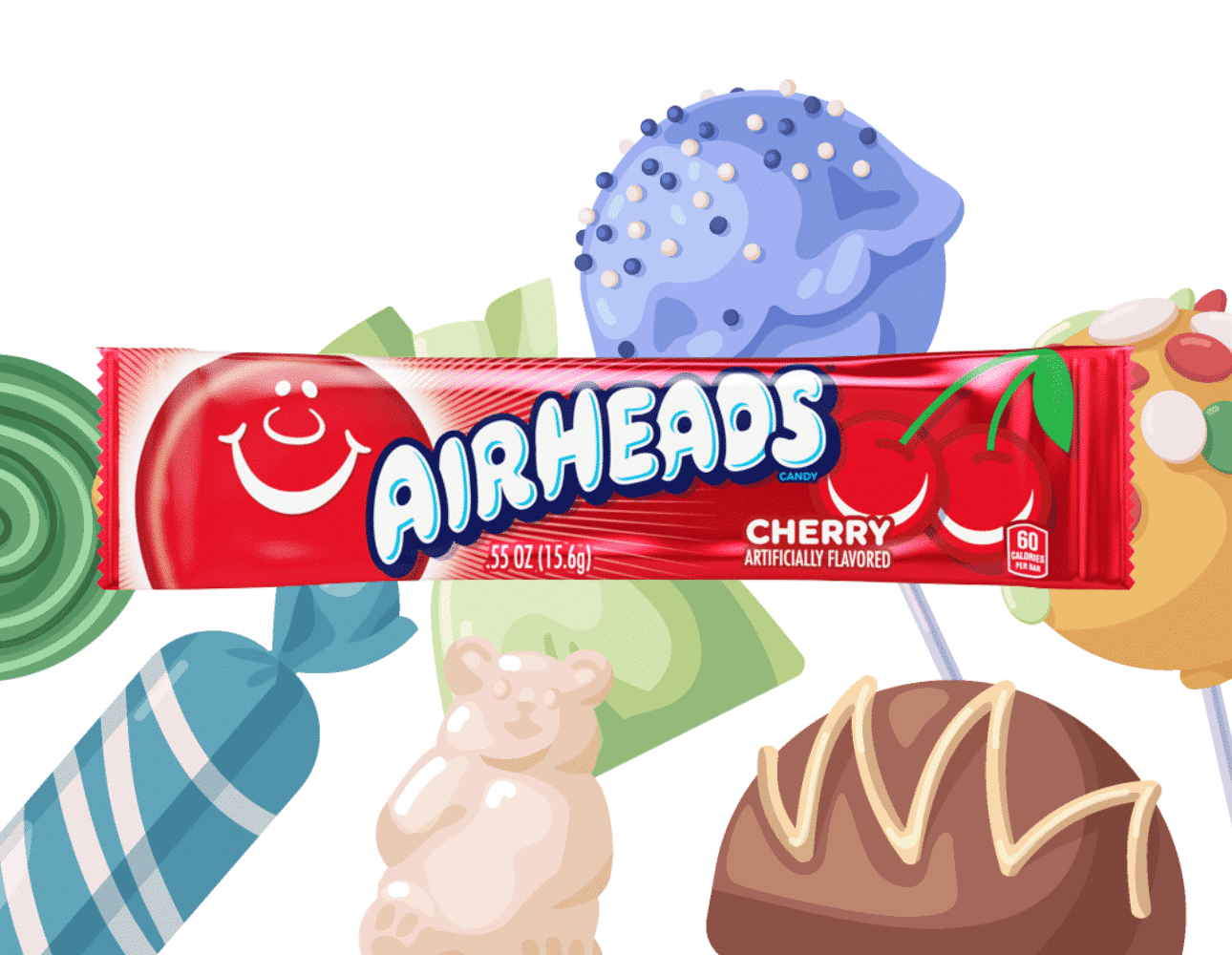 Airheads - Cherry - Candy Feast